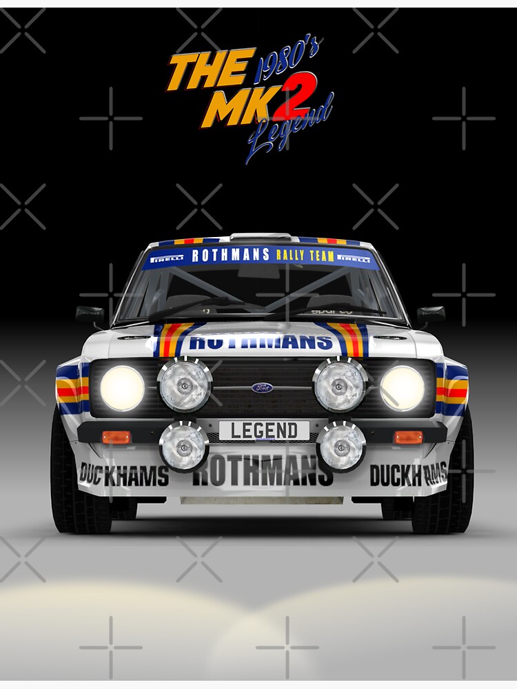 "Classic Rally Car" Sticker for Sale by rusticwolf | Redbubble