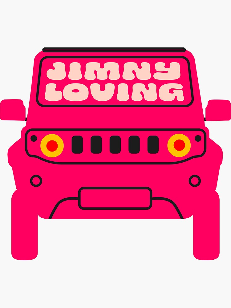 "Jimny Loving Sticker | Valentine's Day Retro Pack" Sticker for Sale by ...