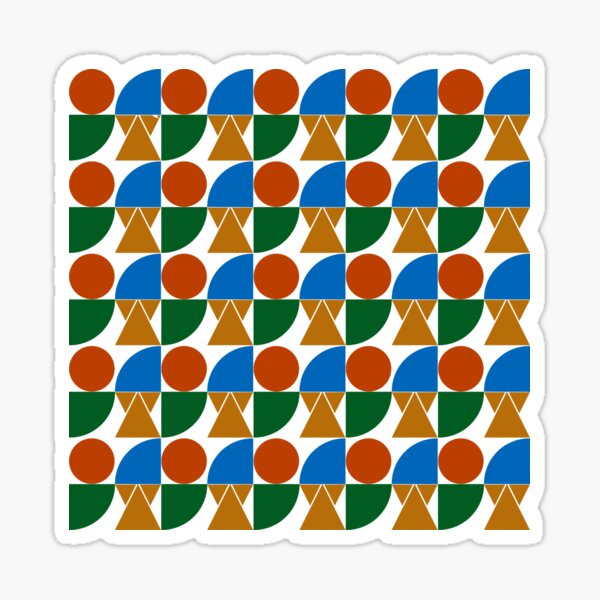 "Circle on the Radius " Sticker for Sale by Kanishi | Redbubble