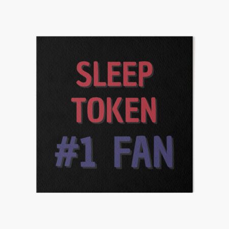 "Sleep Token #1 Fan" Art Board Print for Sale by Rybariuns | Redbubble