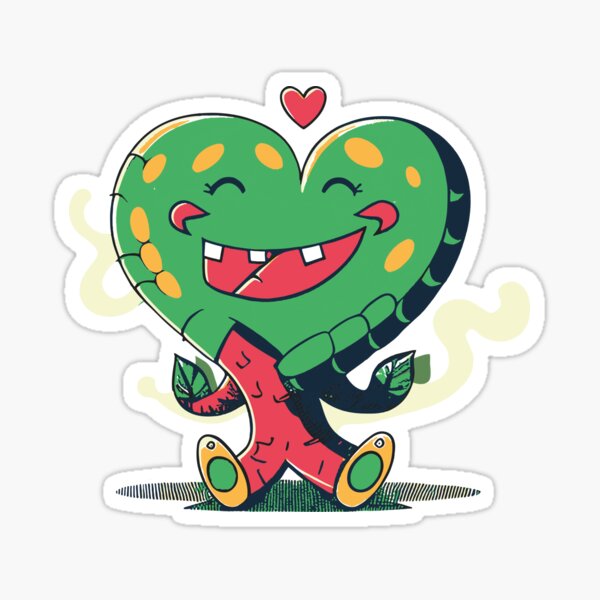 "happy-tree" Sticker for Sale by Lulx | Redbubble