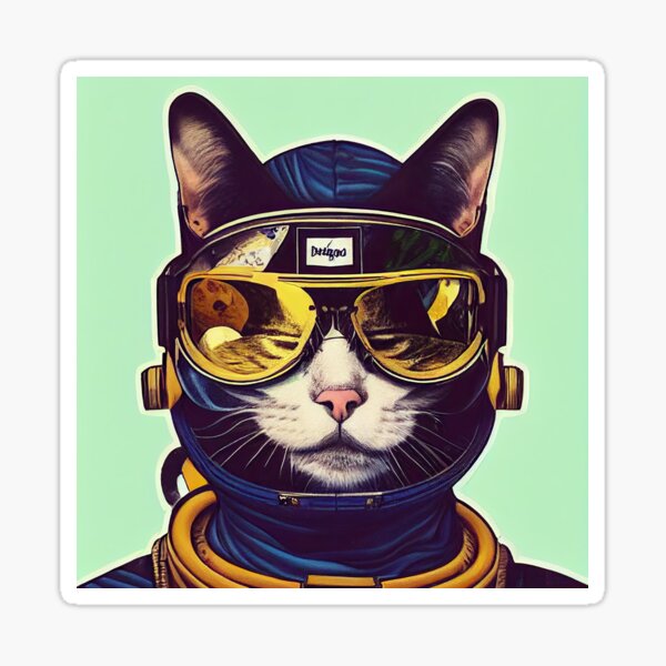 "Space Cadet" Sticker for Sale by zoomzoomies | Redbubble