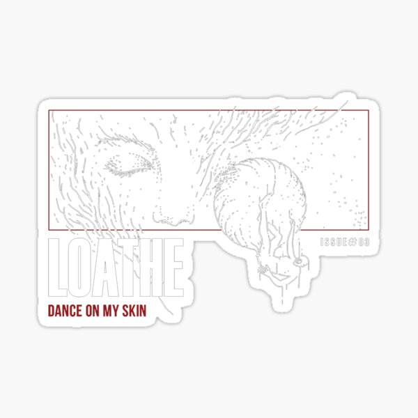 "Loathe Band English heavy metal Kadeem France" Sticker for Sale by ...