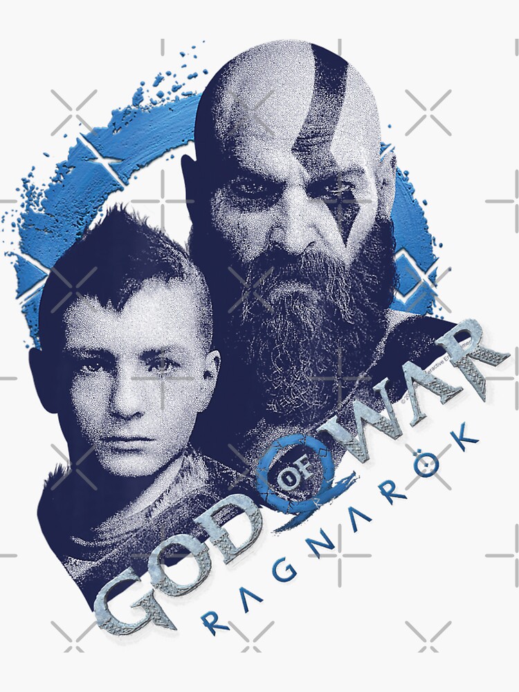 "god of war ragnarok" Sticker for Sale by topteelancer | Redbubble