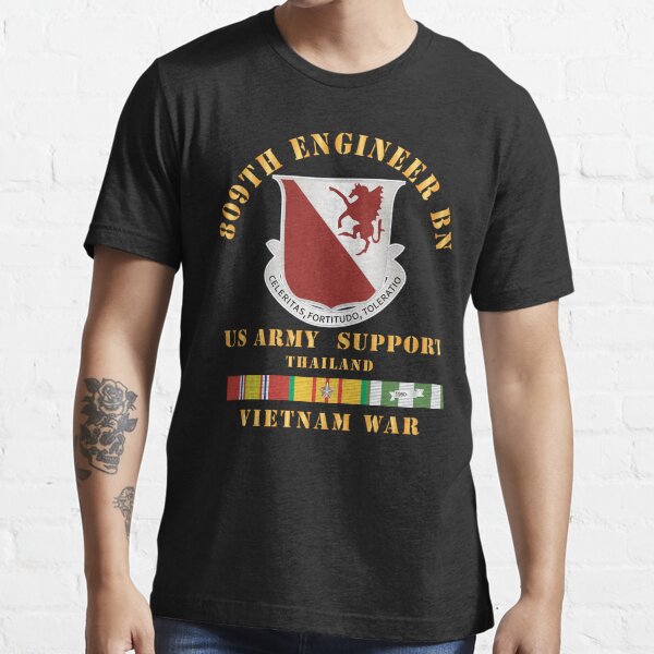 "Army - 809th Engineer Bn - Thailand w VN SVC X 300" T-shirt for Sale ...