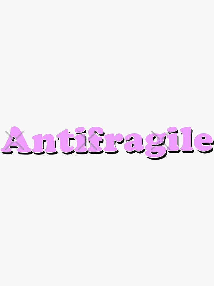 "LeSserafim antifragile" Sticker for Sale by nurfzr | Redbubble
