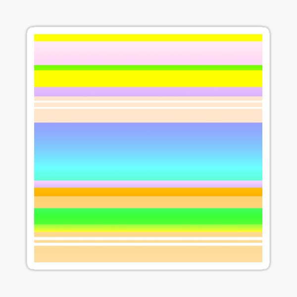 "Light color palette | Light bright colors " Sticker for Sale by lausn ...