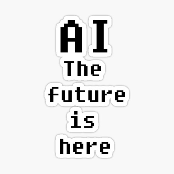 "Artificial Intelligence (AI)" Sticker for Sale by kubos2020 | Redbubble