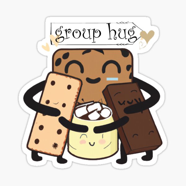 "Group Hug Smore Tent Wilderness Glamping Campfire Nature T-Shirt ...