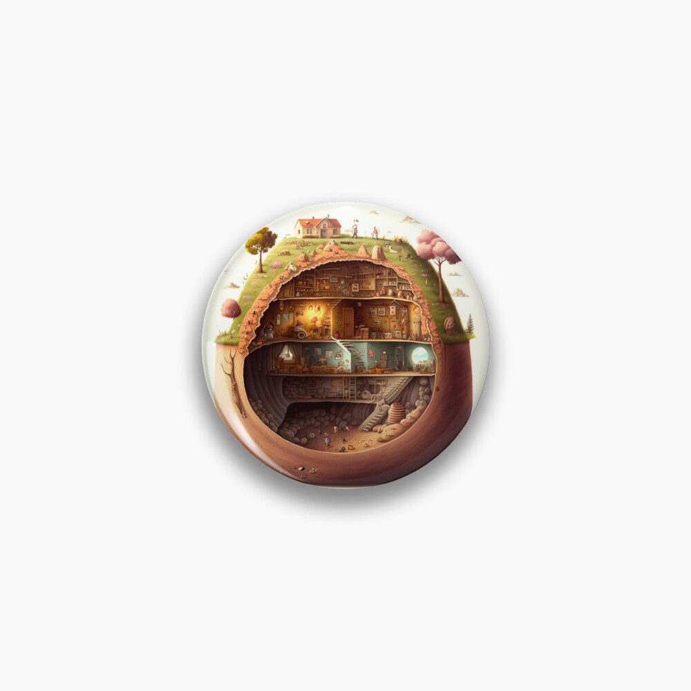 "Underground Burrow" Sticker for Sale by Lulalove9 | Redbubble