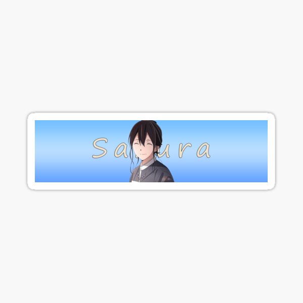 "Sakura Yamauchi - Kimi no Suizou wo Tabetai" Sticker for Sale by ...