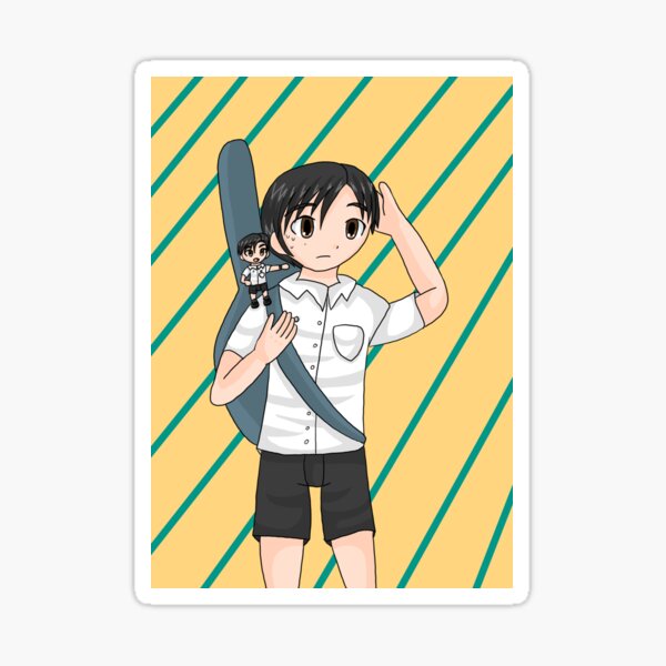 "My School President- Gun with chibi Tinn" Sticker for Sale by Kino ...