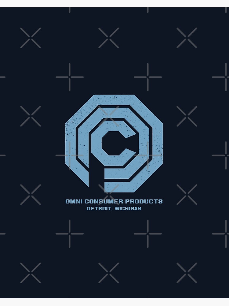 "OCP - RoboCop Omni Consumer Products - Dark" Art Board Print for Sale ...