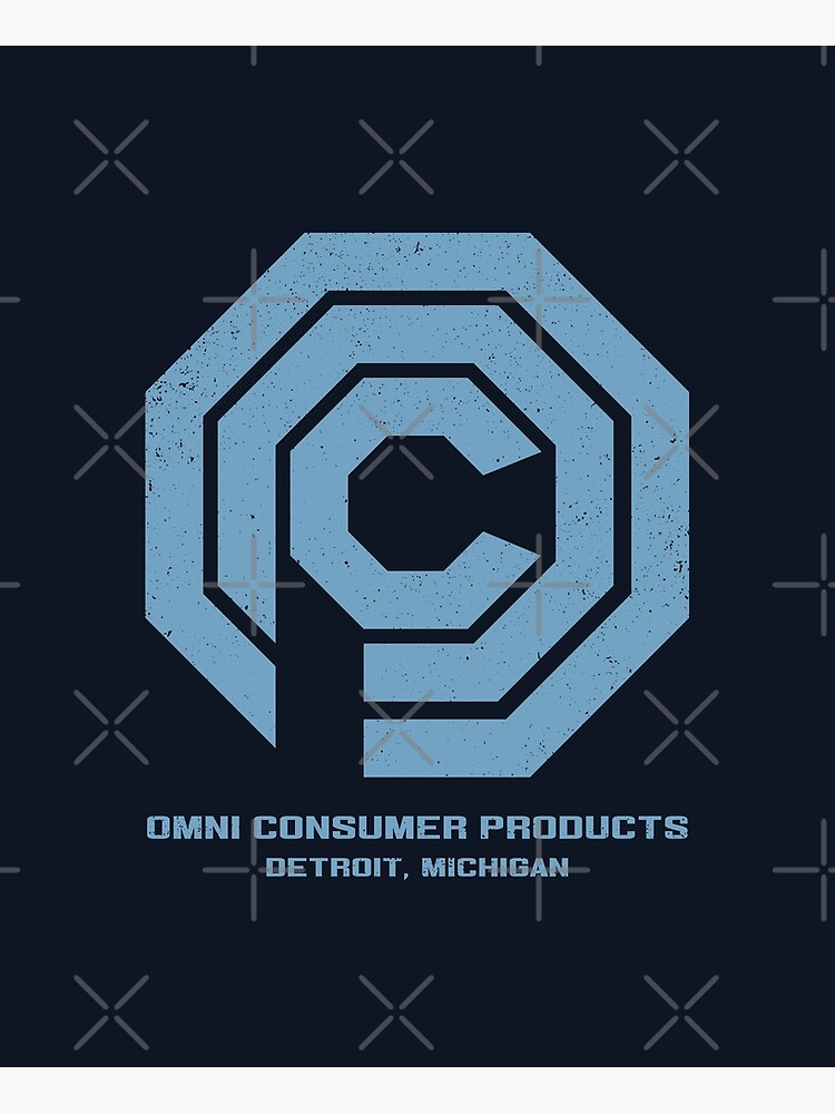"OCP - RoboCop Omni Consumer Products - Dark" Poster for Sale by ...