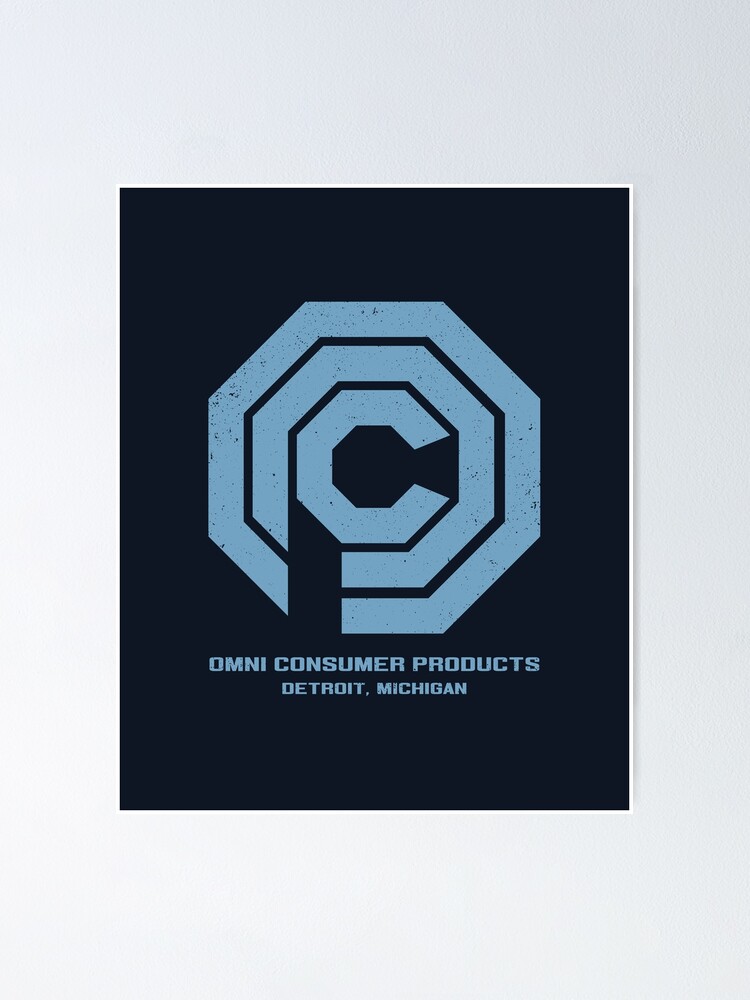 "OCP - RoboCop Omni Consumer Products - Dark" Poster for Sale by ...