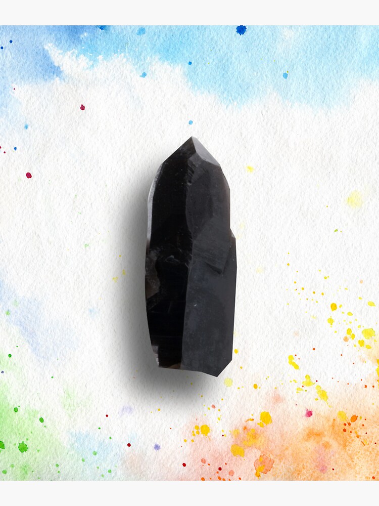 "Black Obsidian Splash | Abstract Art" Sticker for Sale by MindedInc ...