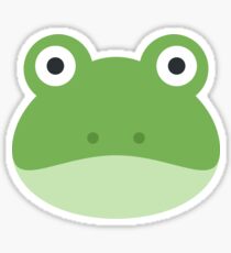 Frog Emoji Design & Illustration Stickers | Redbubble
