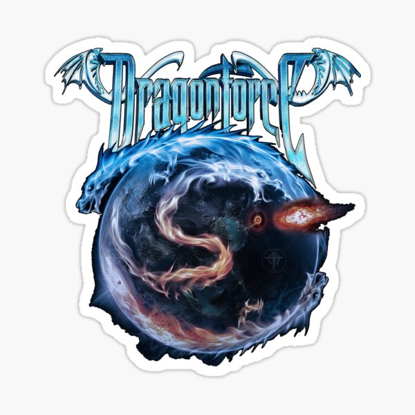 "DragonForce are a Power Metal" Sticker for Sale by cefischer957 ...