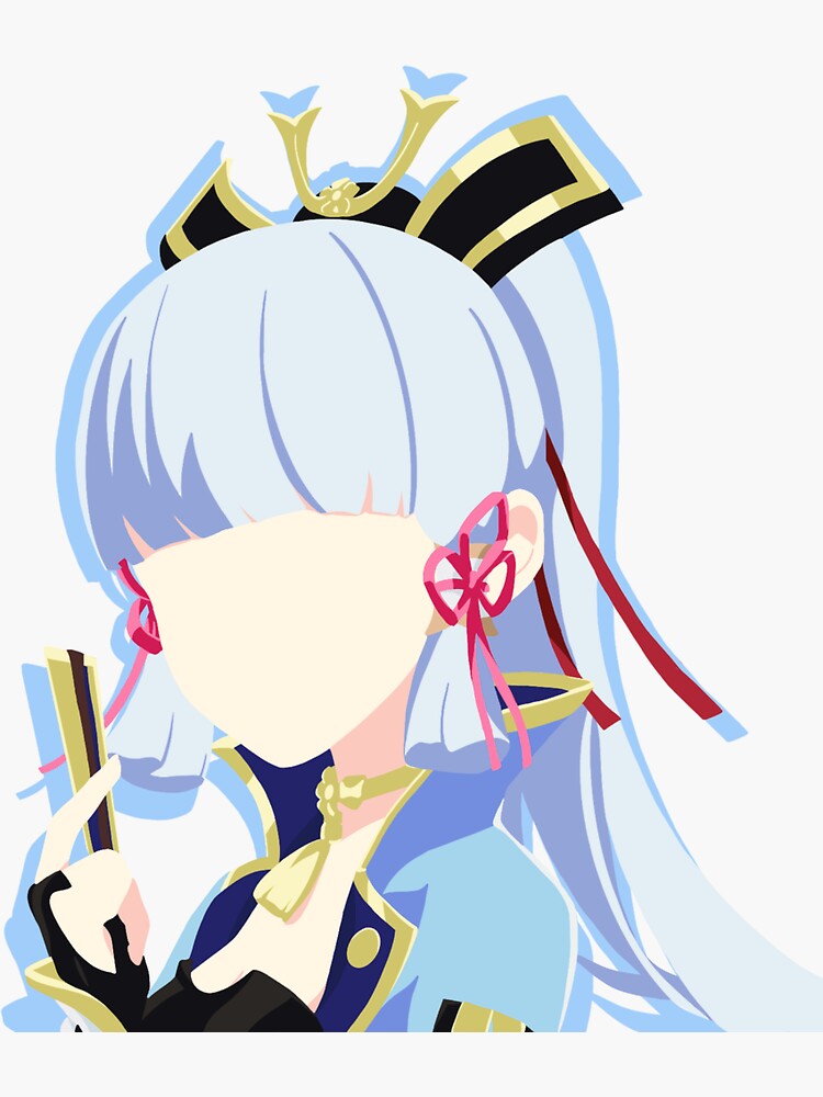 "Ayaka - Genshin Impact" Sticker for Sale by Butterdeer | Redbubble