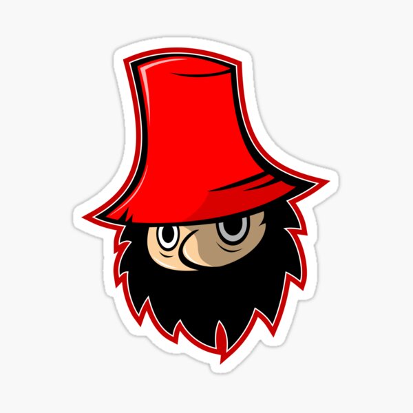 "Rumcajs" Sticker for Sale by Trikowerk | Redbubble