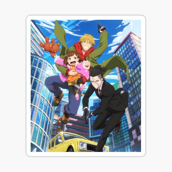 "Buddy Daddies" Sticker for Sale by Beegiz | Redbubble