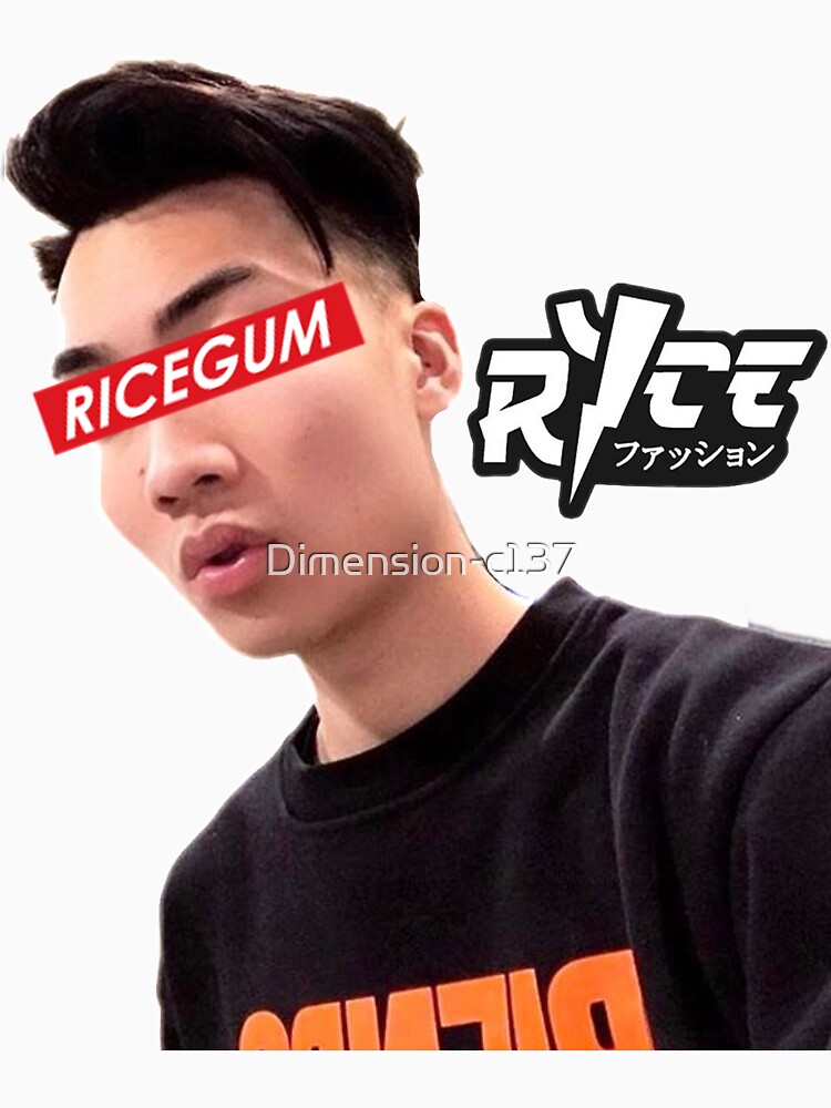 "Ricegum" T-shirt for Sale by Dimension-c137 | Redbubble | ricegum t ...