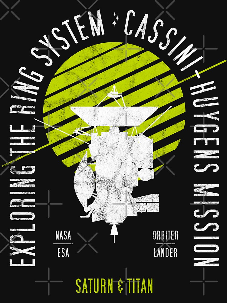 "Exploring the Ring System. Cassini-Huygens Mission (Washed and Worn ...