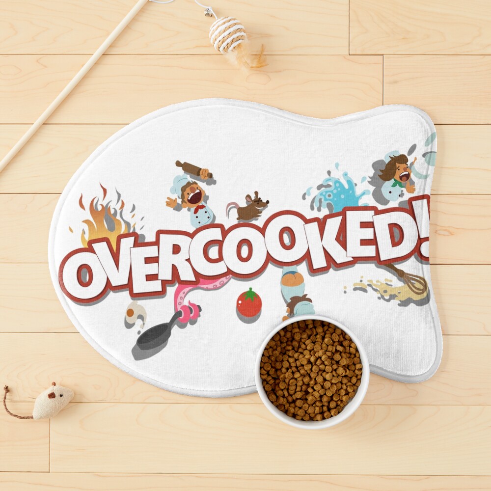 "Overcooked Logo" Sticker for Sale by BotWEnthusiast | Redbubble