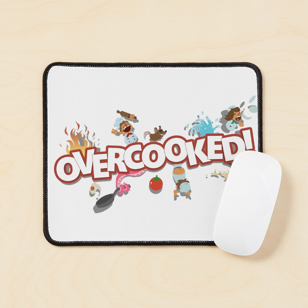 "Overcooked Logo" Sticker for Sale by BotWEnthusiast | Redbubble
