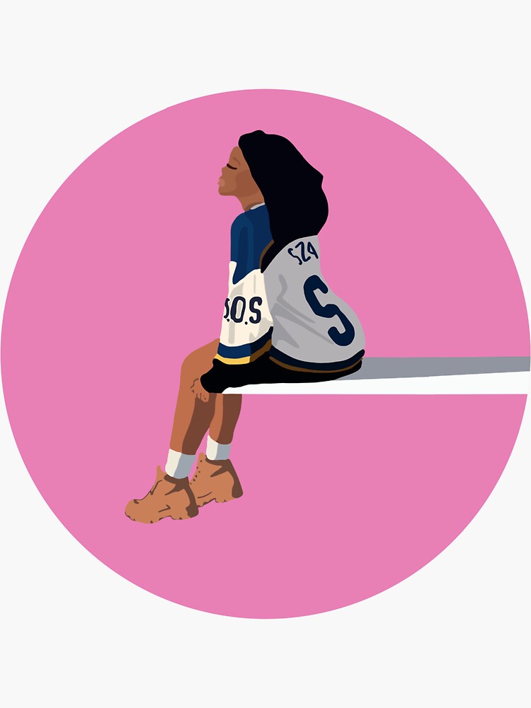 "Sza Sos" Sticker for Sale by Morananas | Redbubble