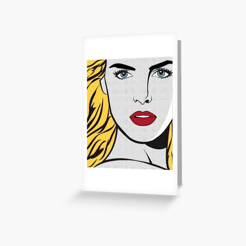 "Custom portrait in POP ART style / Roy Lichtenstein style / For ...