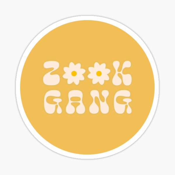 "Yellow Zook Gang with Flowers | Y2K Retro Sticker" Sticker for Sale by ...