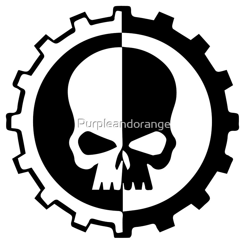 "Warhammer 40k Adeptus Mechanicus " Stickers by Purpleandorange | Redbubble