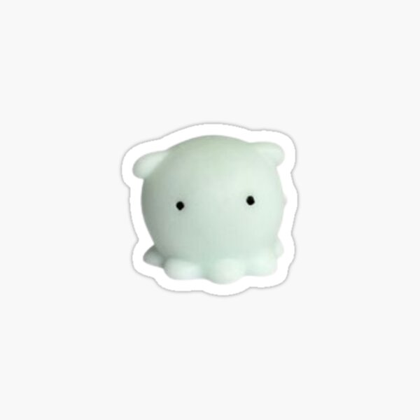 "cute blue octopus squishy sticker " Sticker for Sale by sersidom ...
