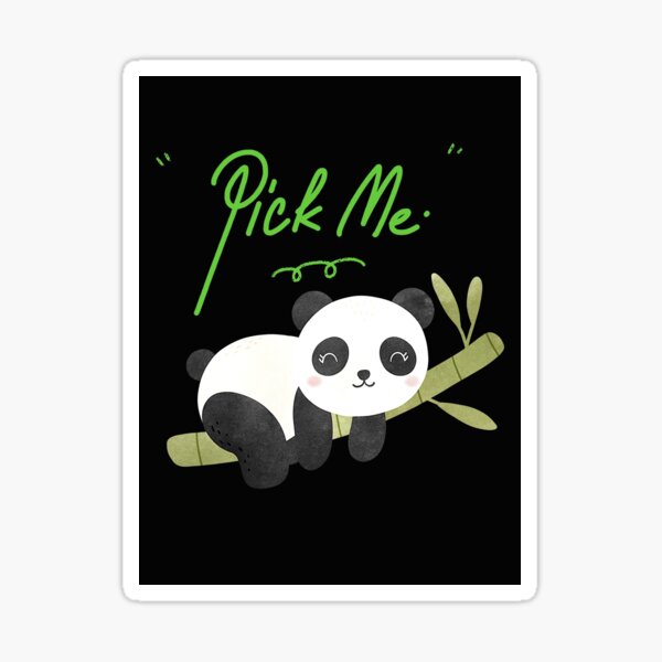 "Pick Me" Sticker for Sale by EverythingMaria | Redbubble