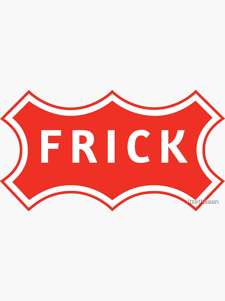 "Frick Lines" Sticker for Sale by itsethaaan | Redbubble