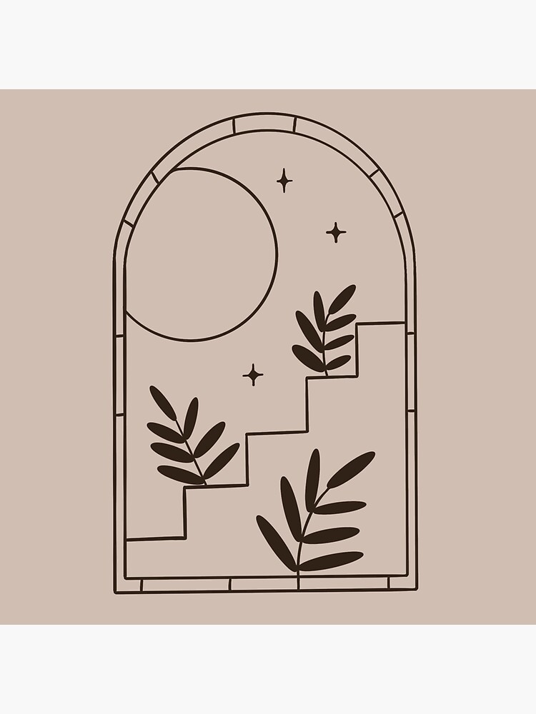 "Oriental arabesque orient aesthetic design drawing draw" Sticker for ...