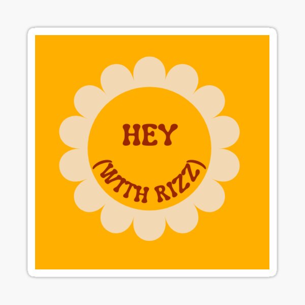 "rizz" Sticker for Sale by lajollalocal | Redbubble