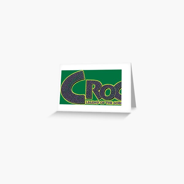 "Croc Legend of the Gobbos Logo" Greeting Card for Sale by ...