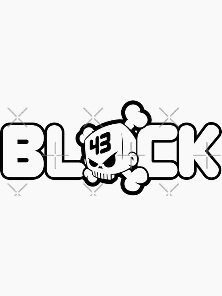 "Ken Block #43" Sticker for Sale by sebigxd | Redbubble