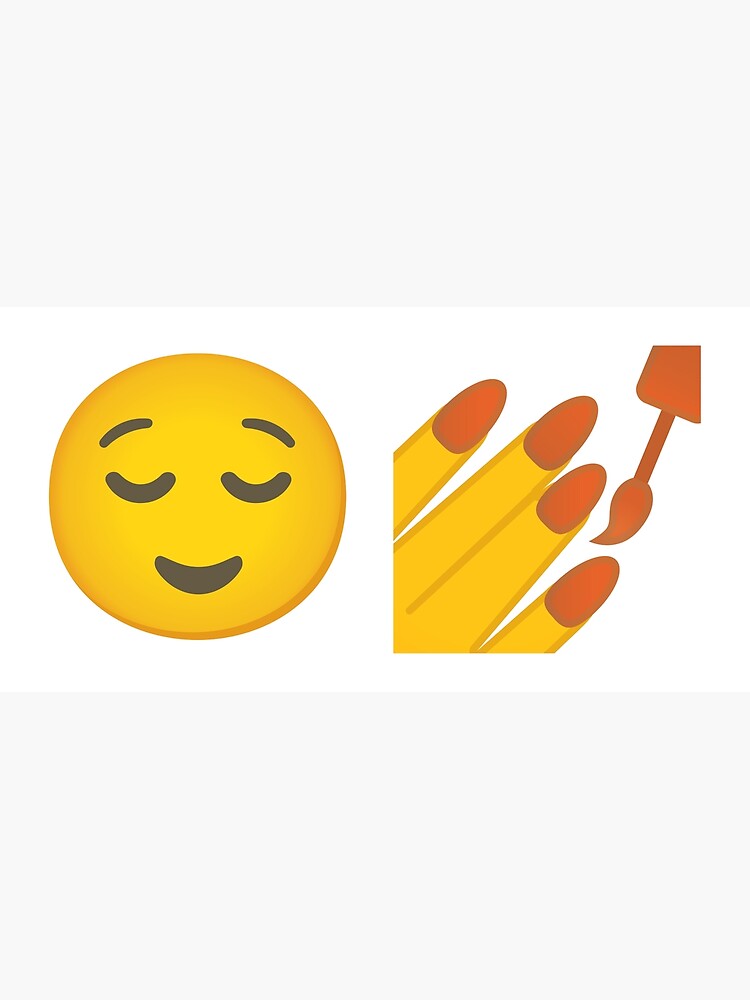 "Feeling Pretty Emoji" Poster for Sale by mojimojimoji | Redbubble