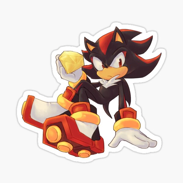 "Shadow the Hedgehog - Portrait" Sticker for Sale by HeraSouflee ...