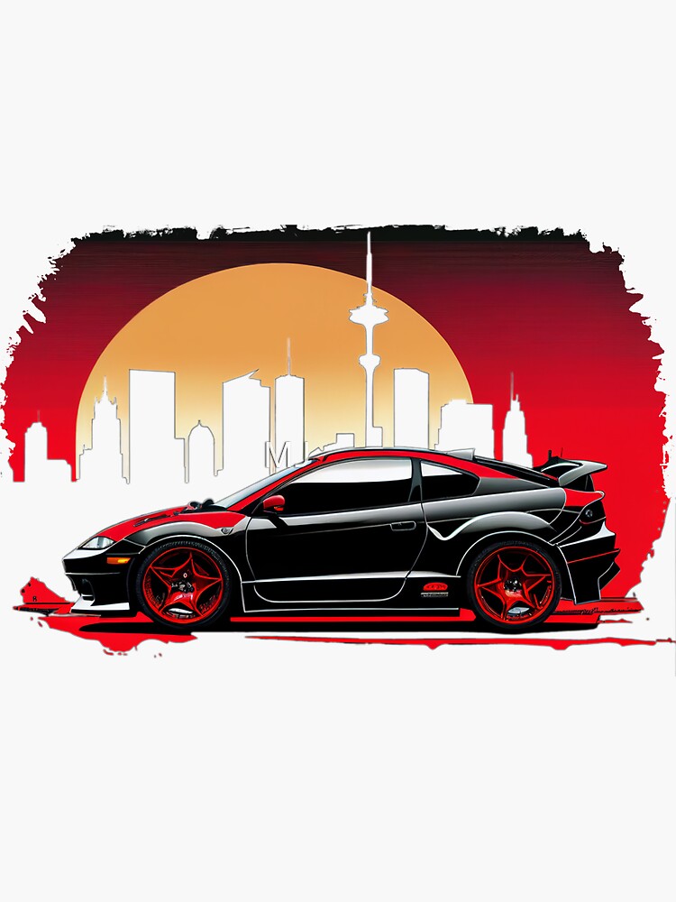 "eclipse 4g" Sticker for Sale by mattsu | Redbubble