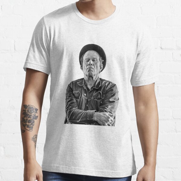 "Tom-Waits " T-shirt for Sale by raphaeljasmine | Redbubble | tom waits ...