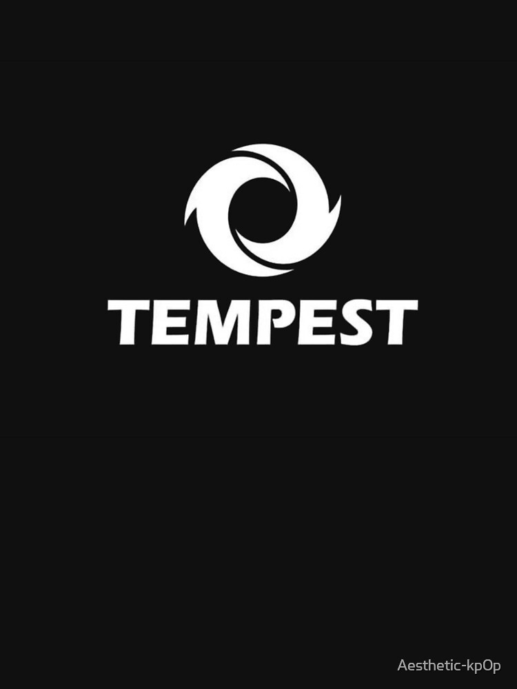 "Tempest Logo" T-shirt for Sale by Aesthetic-kp0p | Redbubble | tempest ...