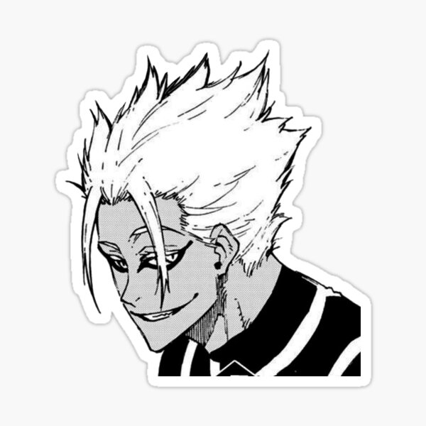 "Shidou Ryusei (Blue Lock)" Sticker for Sale by alpha-Designs- | Redbubble