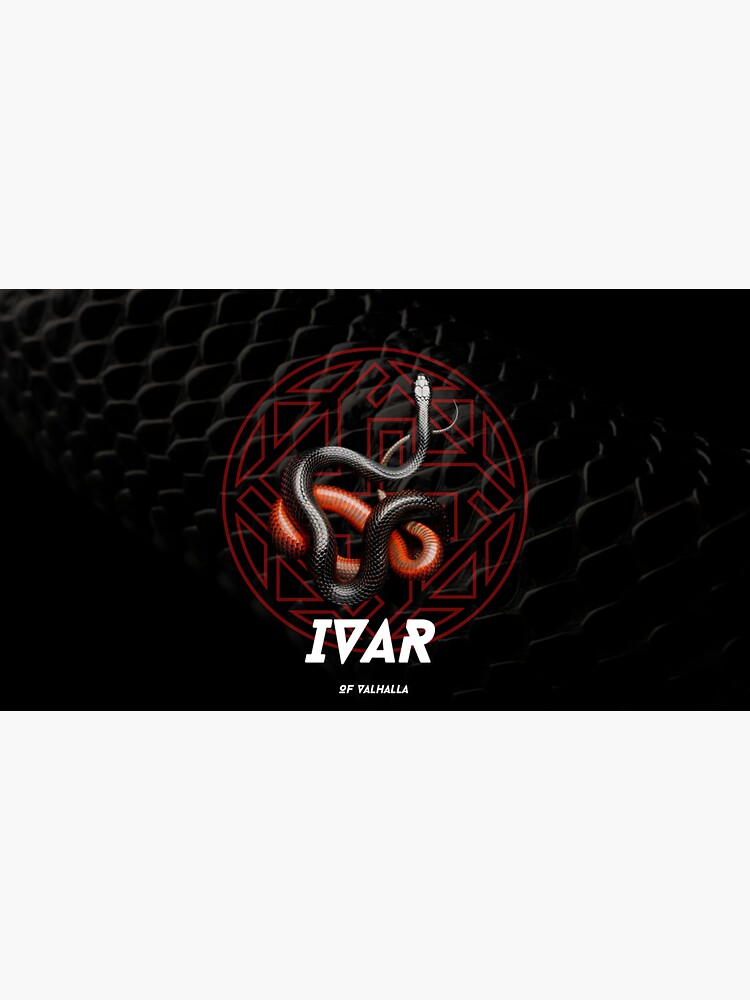 "Ivar - Raid team Valhalla" Sticker for Sale by ValhallaGuild | Redbubble