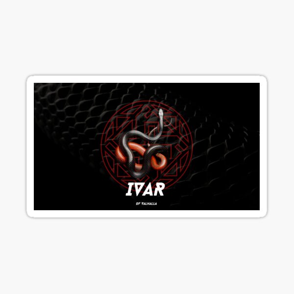 "Ivar - Raid team Valhalla" Sticker for Sale by ValhallaGuild | Redbubble