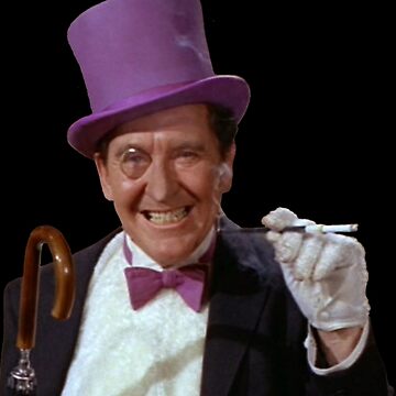 "Vintage Movie villian penguin comic character Burgess classic retro ...
