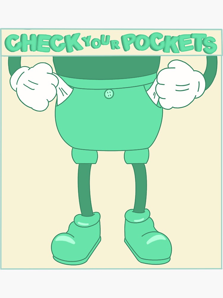 "Check your pockets, save your lip balm" Sticker for Sale by ...